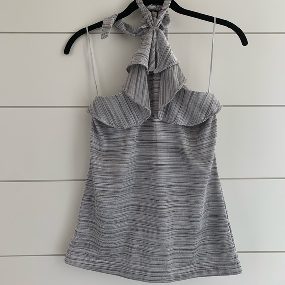 The Limited | Tops | Ruffle Halter Top | Poshmark